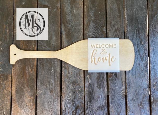 Paddle Stencil Kit – The Black Cabin